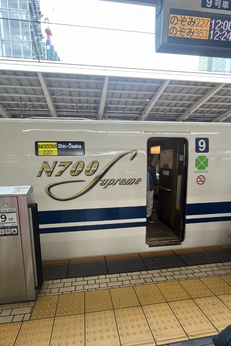 Experience the N700 Shinkansen - Fast, Smooth, And Efficient