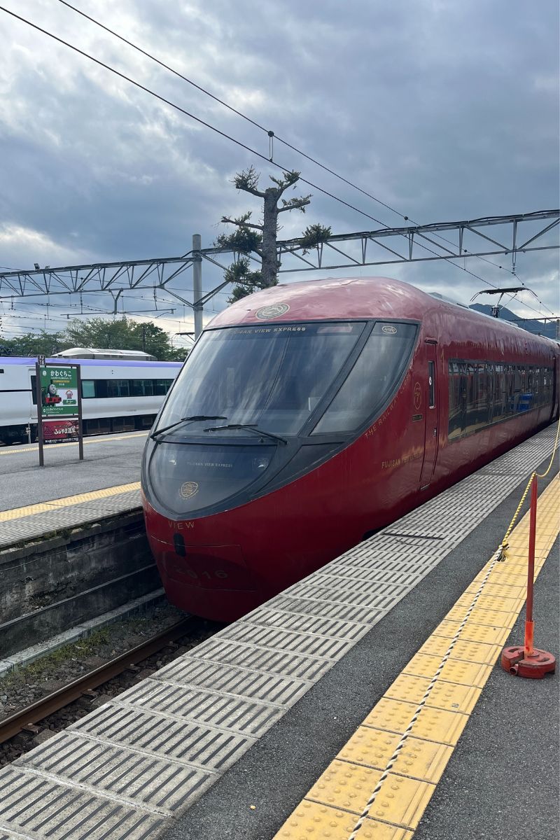 Fujisan View Express - The Best Way To See Mt Fuji On A Train