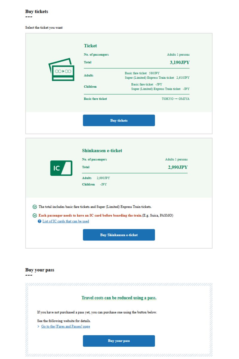 How to Use Ekinet for Stress-Free JR East Train Bookings