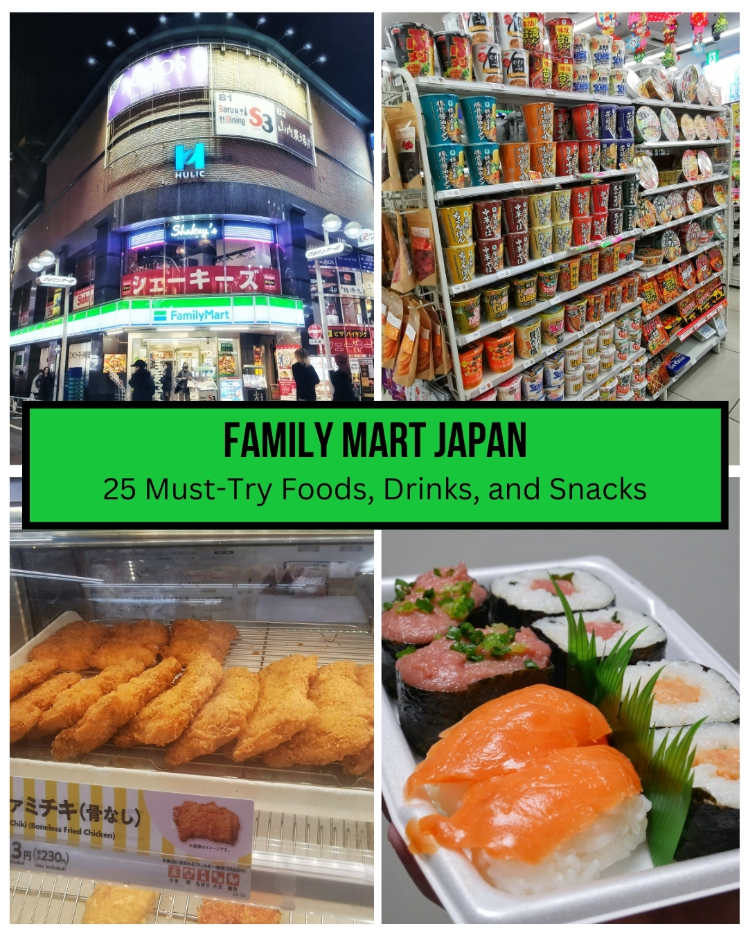 Family Mart Japan: 25 Must-Try Foods, Drinks, and Snacks
