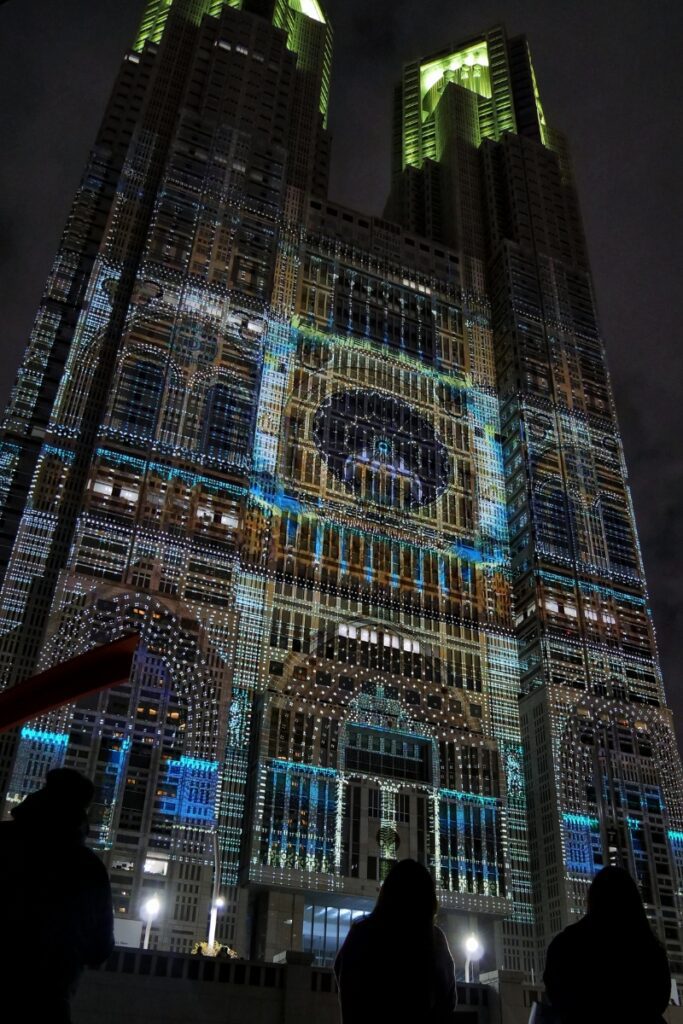 Tokyo Night and Light - The Stunning Projection Show in Shinjuku