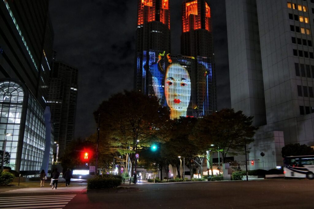 Tokyo Night and Light - The Stunning Projection Show in Shinjuku