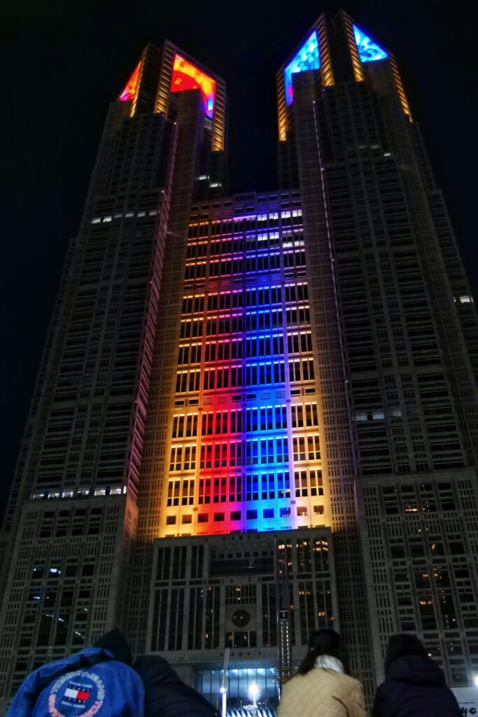 Tokyo Night and Light - The Stunning Projection Show in Shinjuku